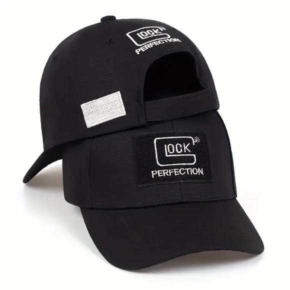 Accessories | Glock Perfection Adjustable Baseball Cap In Black With ...